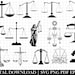 Justice SVG Bundle, Scale of Justice SVG, Law Svg, Lady Justice Svg ...