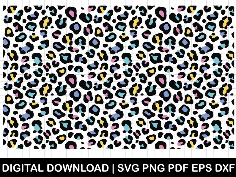 Leopard Print SVG Bundle Leopard SVG Layered Leopard Print - Etsy