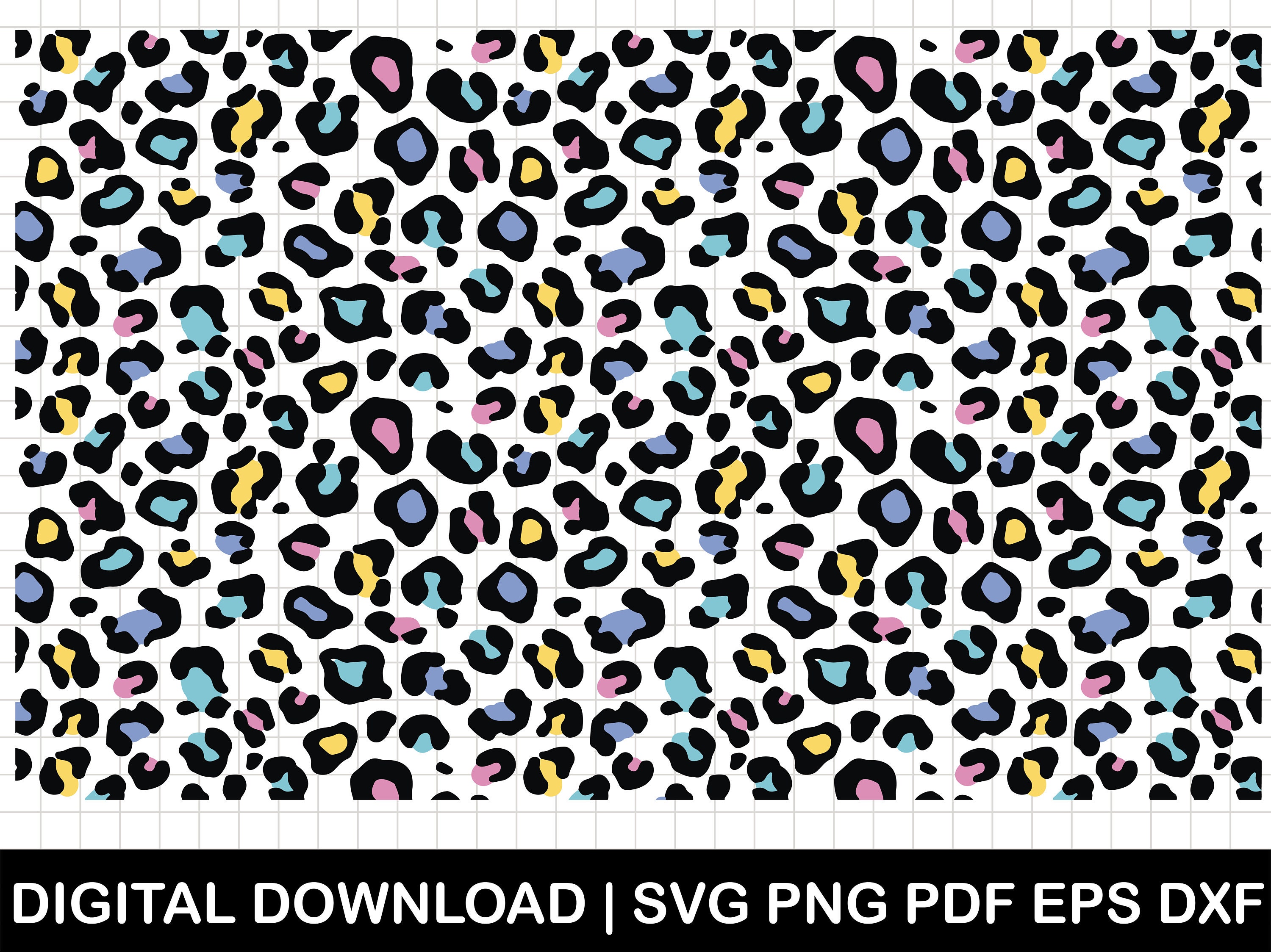 Leopard Print SVG Bundle Leopard SVG Layered Leopard Print - Etsy Canada
