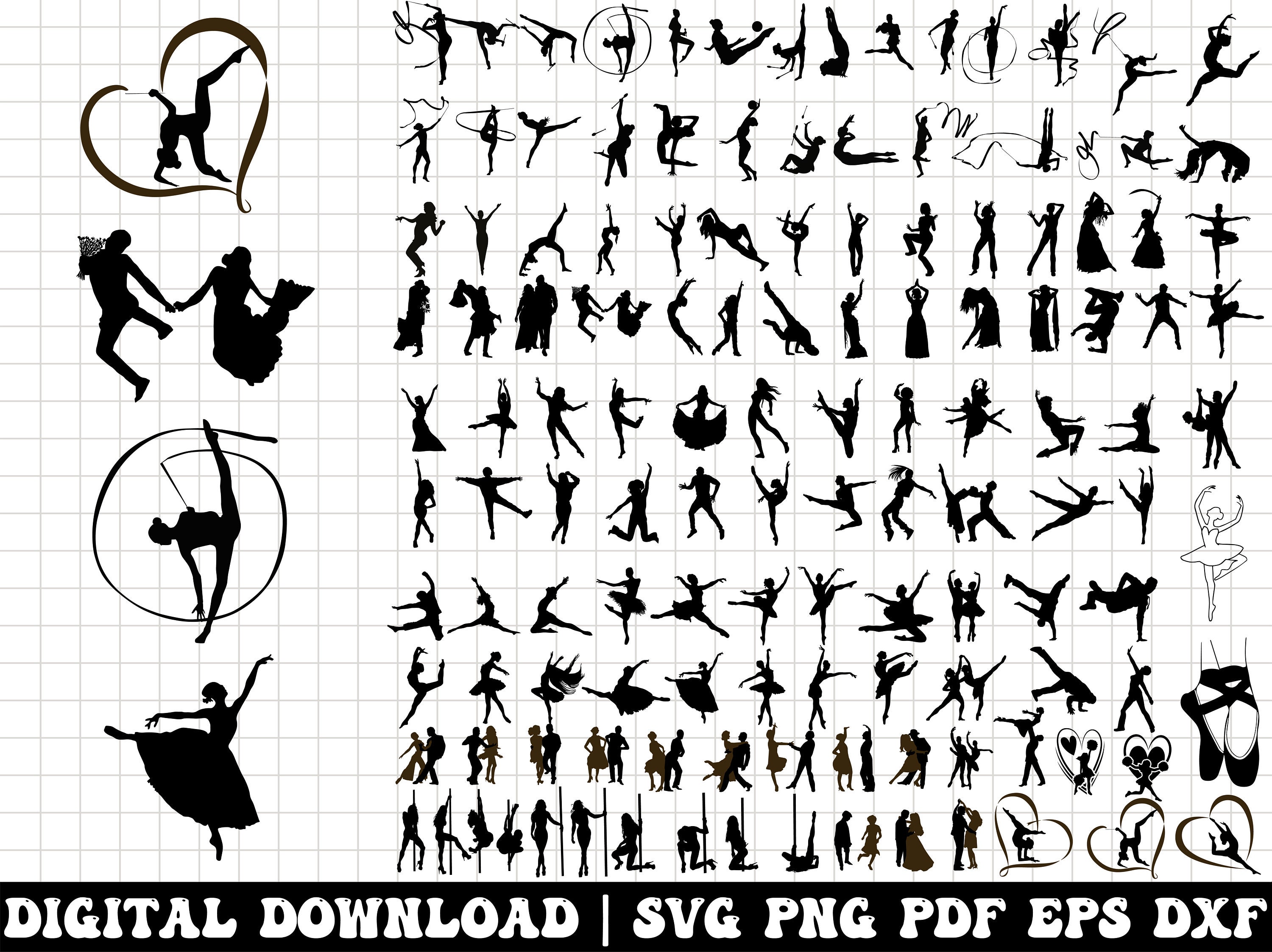 Dance Svg Bundle Dance Svg Dance Team Svg Dancers Team Svg - Etsy Canada