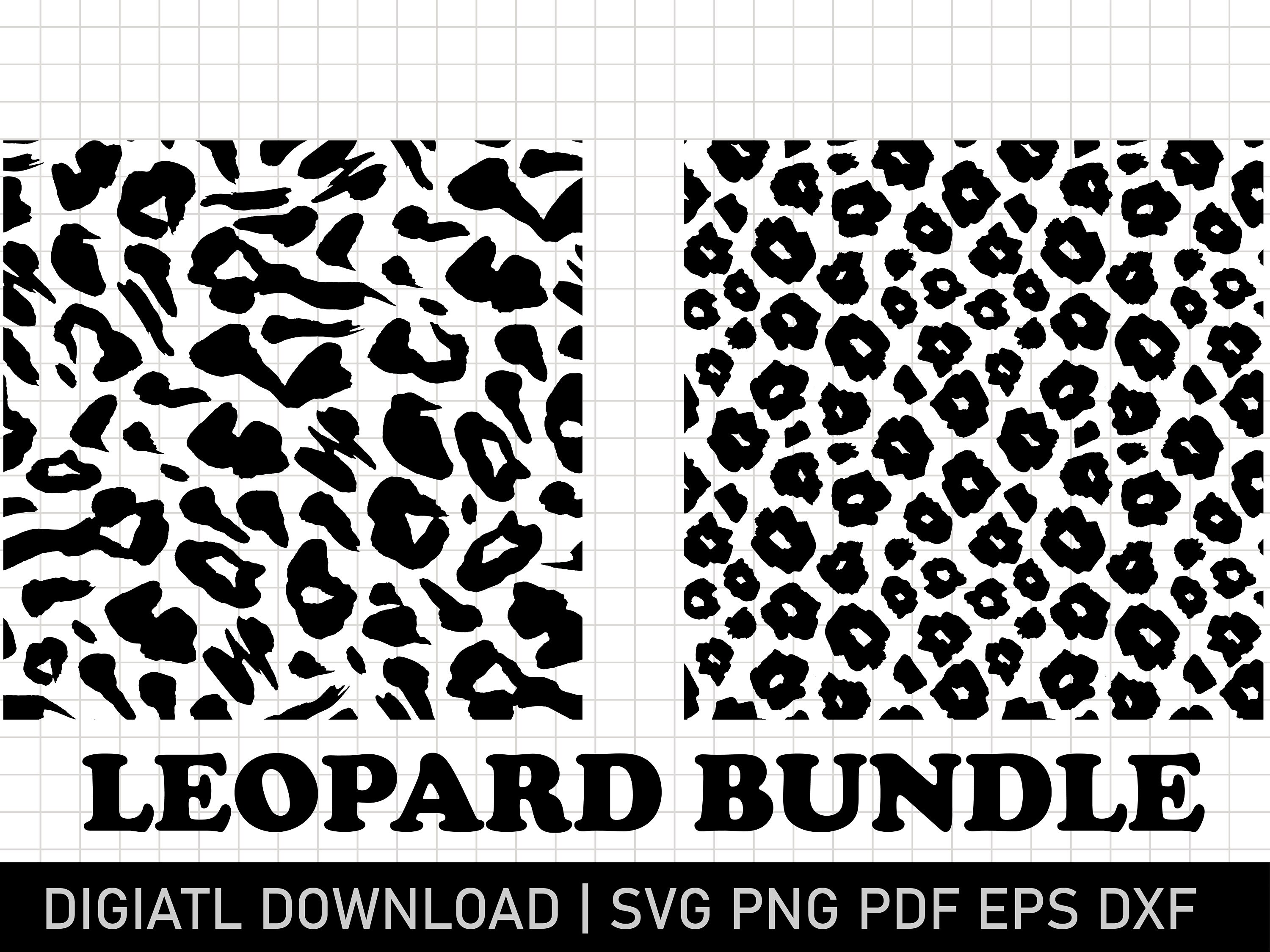 Leopard Print SVG Bundle Leopard SVG Layered Leopard Print - Etsy Canada