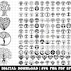 Dreaming Tree SVG, Dreaming Tree Moon Face Svg, Tree of Life Svg Png ...