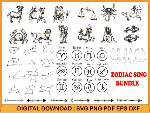 Representations of zodiac signs 60 photos - Astrologytoyou.com