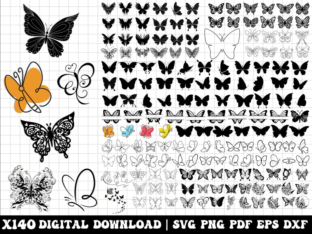 Butterfly Svg, Svg Bundle! Butterflies Papercut Template,butterfly ...