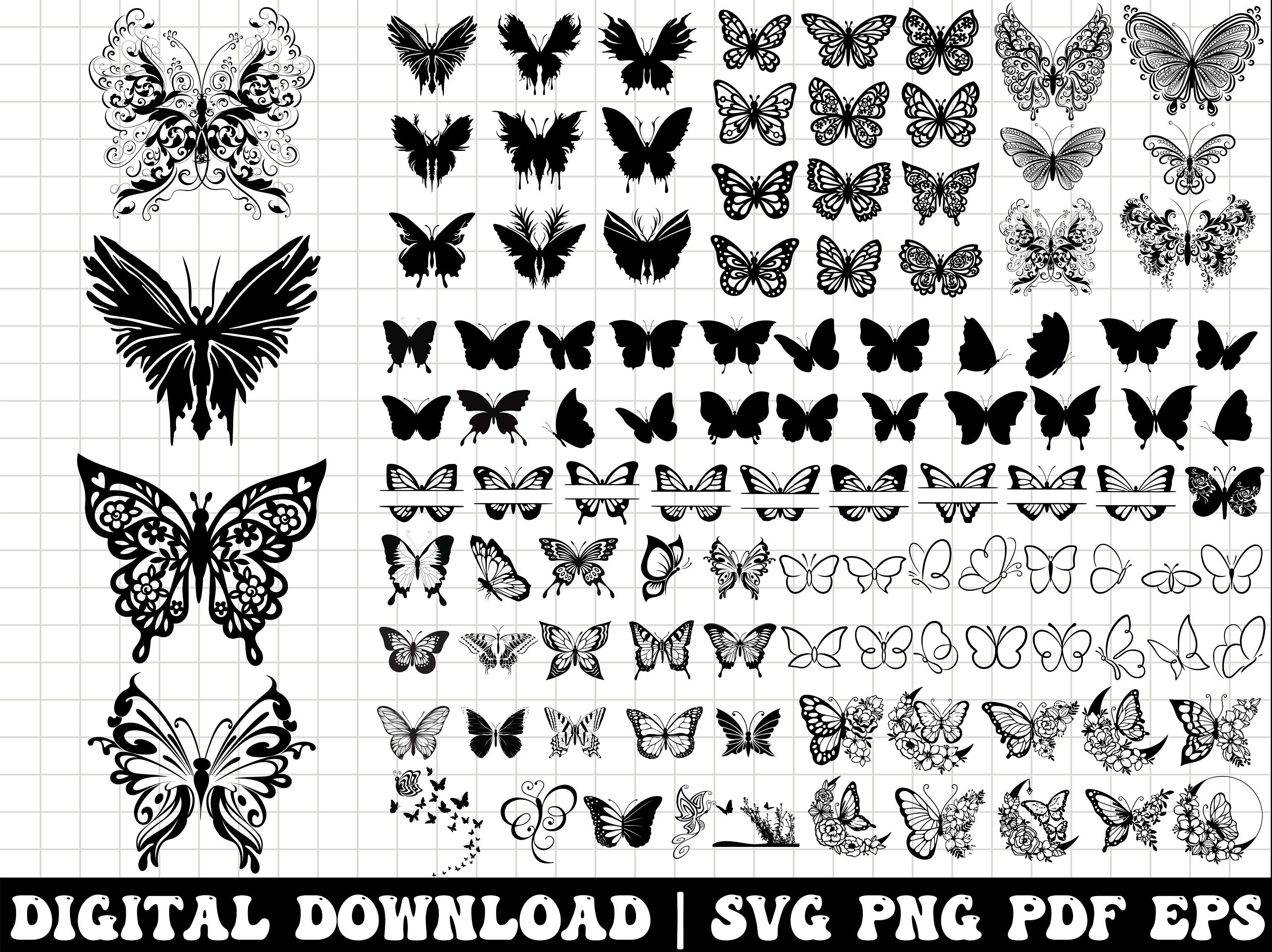 Butterfly Svg Svg Bundle Butterflies Papercut - Etsy Australia