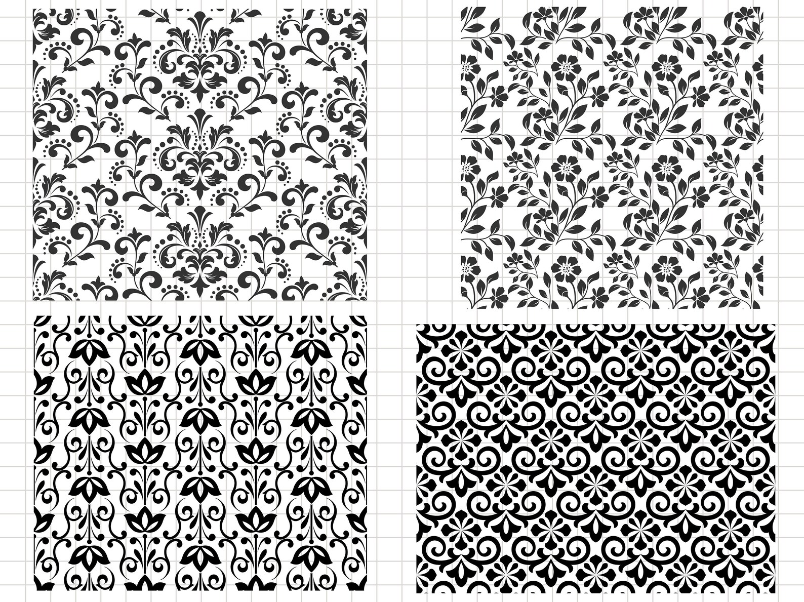 Seamless Patterns SVG Bundle Cuir Outillé Svg Gobelet Sans - Etsy