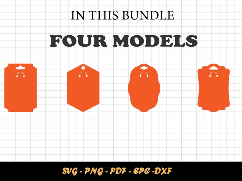 Keyring Display Card Svg Bundle Keyring Display Card - Etsy