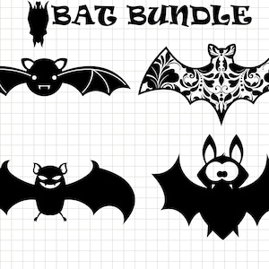 Bat SVG Bundle, Halloween Bat SVG, Bat, Halloween, Night Bat SVG, Png ...