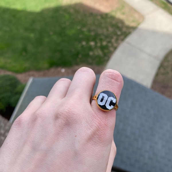 Dc Comics Ring - Etsy