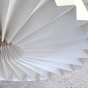 Empire Pleated Lampshade - Cone, Modern Hand Made Lighting ...