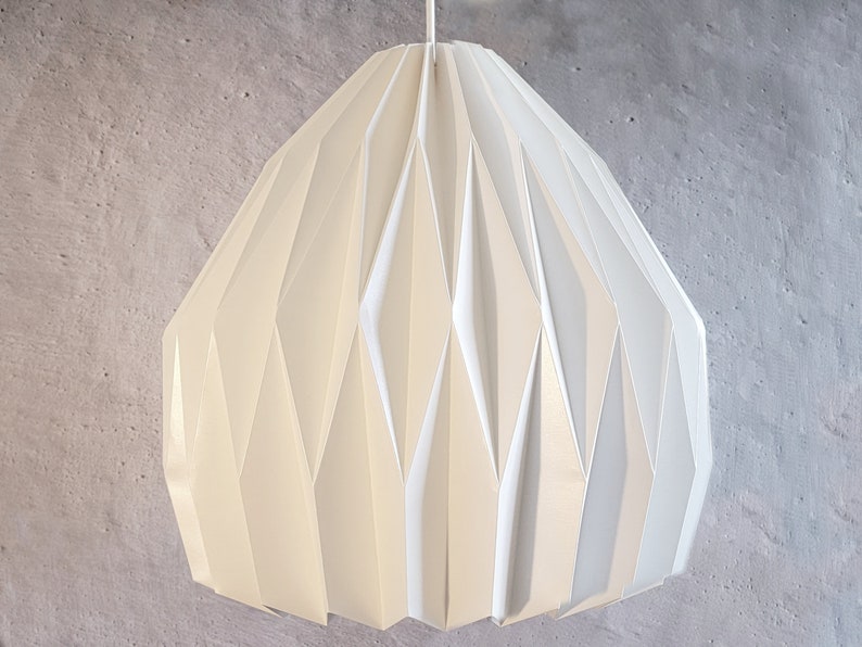 Acorn Origami Large Lampshade - Modern and Minimalist Paper Shade ...