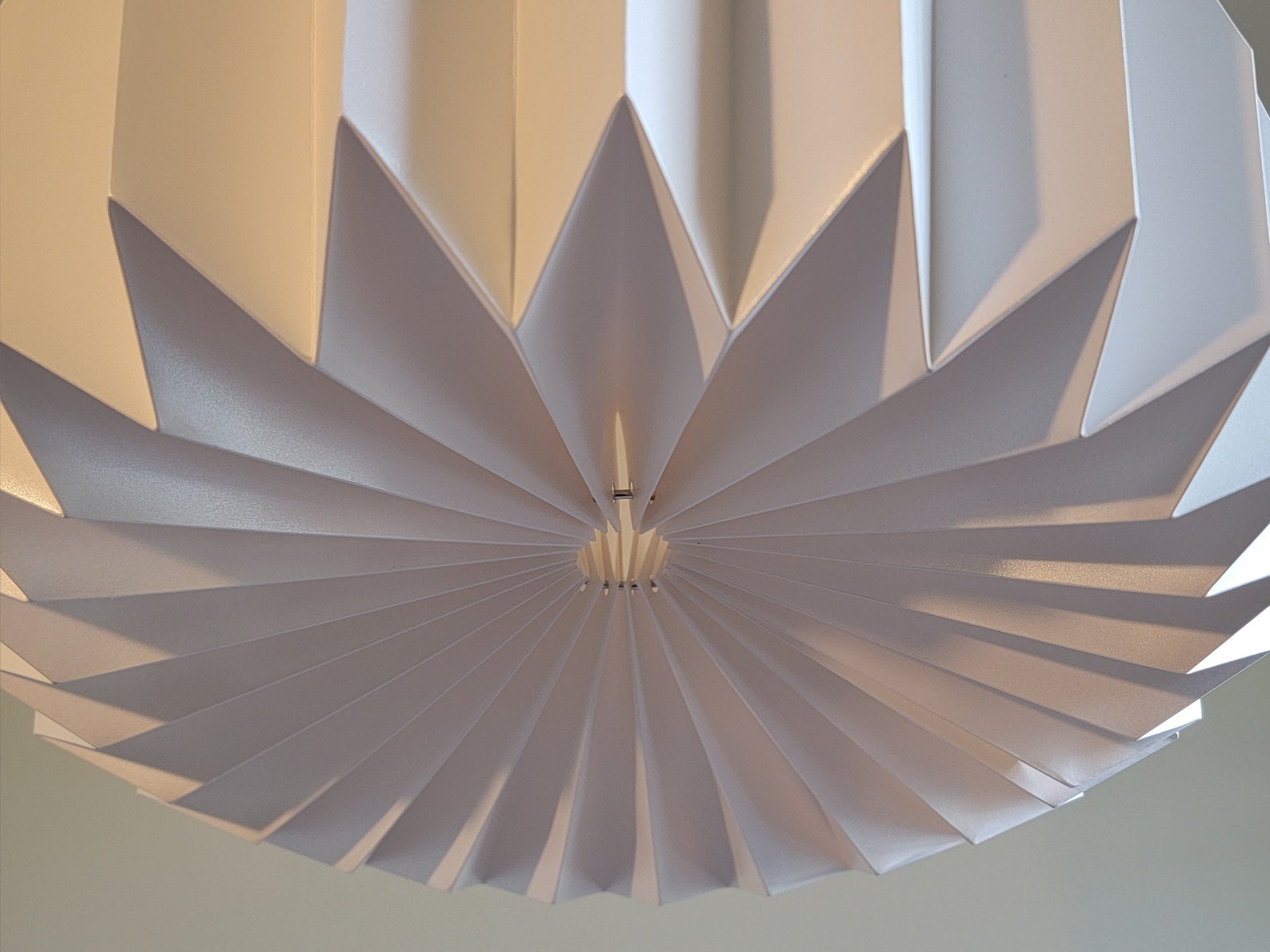 Acorn Origami Large Lampshade - Modern and Minimalist Paper Shade ...