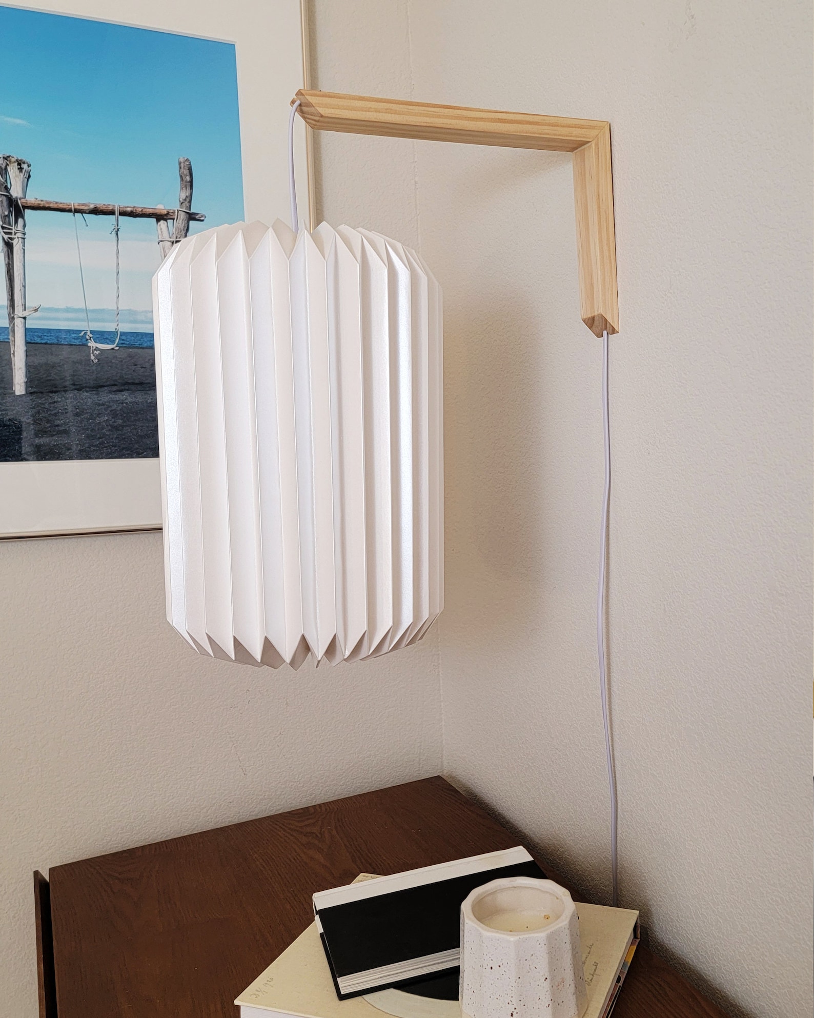 XL Long Lantern Wall Light- Modern and Minimalist Wall Lamp, Bedside ...