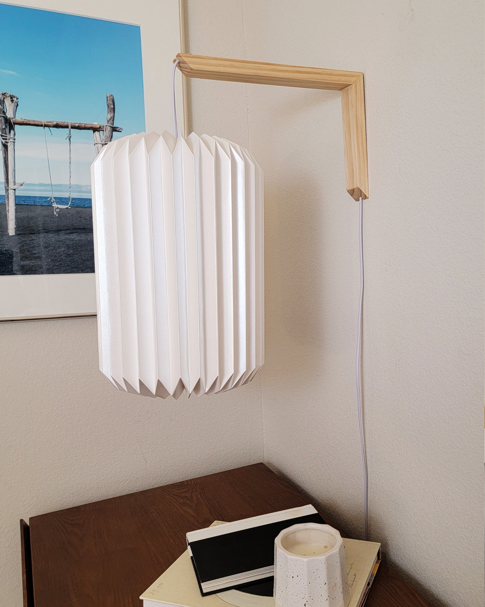 XL Long Lantern Wall Light- Modern and Minimalist Wall Lamp, Bedside ...