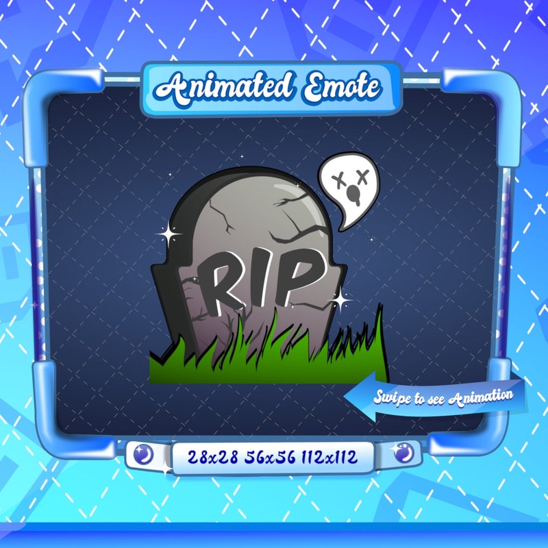 Die of Death Emotes - Etsy