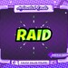 ANIMATED STATIC EMOTE Raid, Animated Raid Emote, Raid Sparkle Emote ...