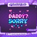 ANIMATED STATIC EMOTE Daddy Sorry, Daddy Sorry Emote, Animated Daddy ...