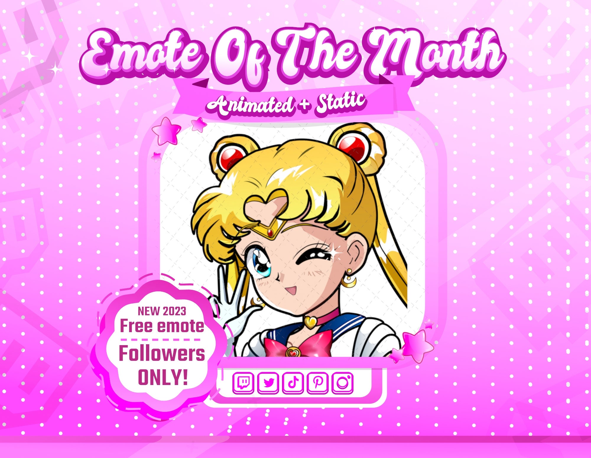 ANIMATED STATIC EMOTE Anime Guy Emote, Animated Black Guy Emote, Anime ...