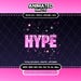 ANIMATED + STATIC EMOTE | Hype Emote, Animated Hype Emote V9, Twitch ...