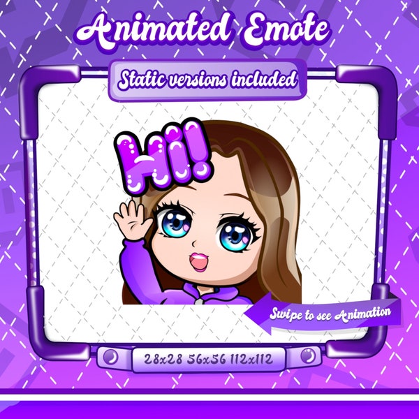 ANIMATED STATIC EMOTE Mod Love, Animated Mod Love Emote, Mod Love V6 ...