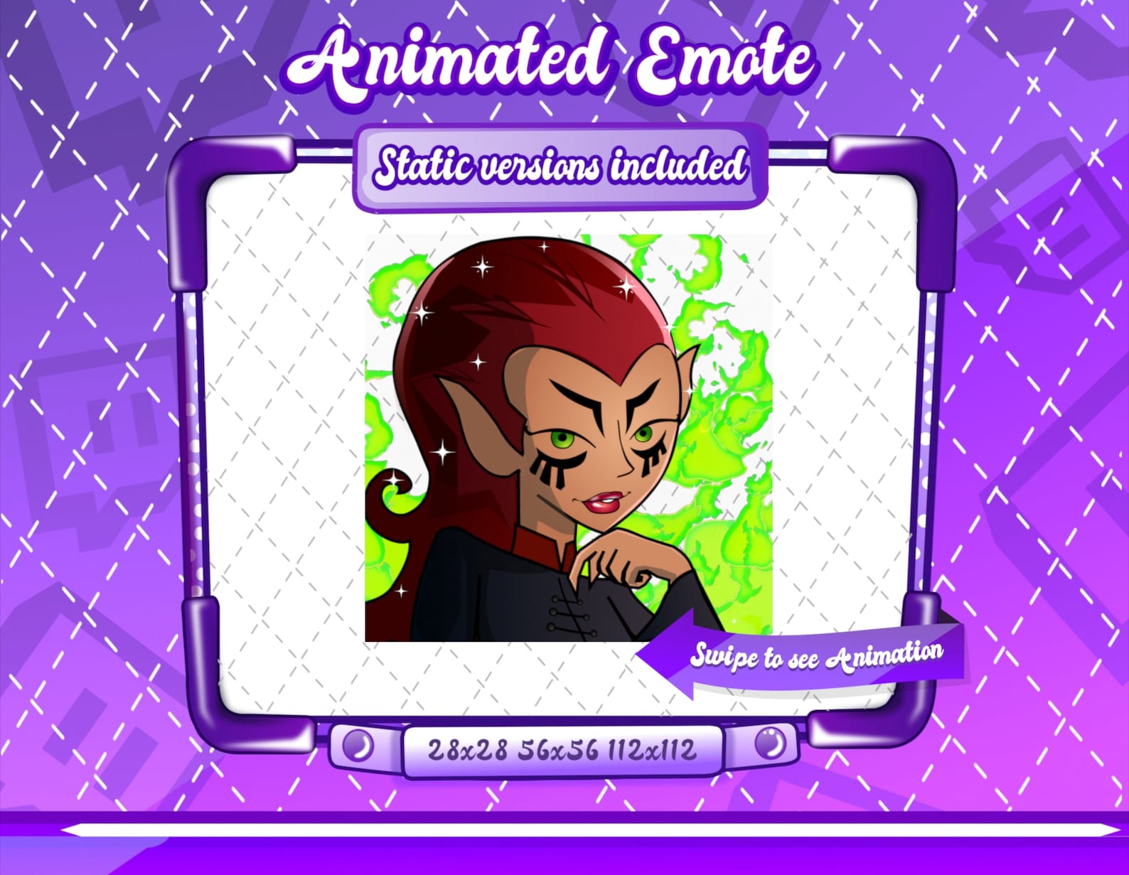 ANIMATED STATIC EMOTES This is Fine Emote, Animated Witch Emote ...