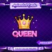 ANIMATED STATIC EMOTE Queen, Animated Queen Emote, Queen Sparkle Emote ...