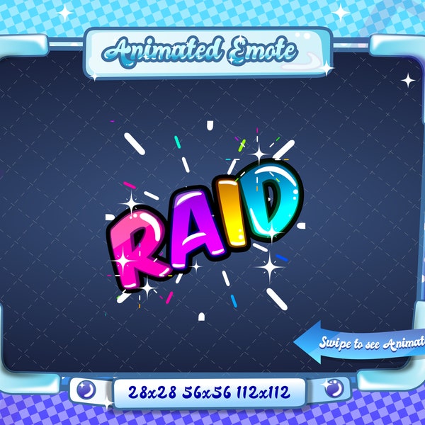 Twitch Raid Emote - Etsy