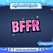 ANIMATED + STATIC EMOTE | Bffr, Animated Bffr Emote, Be for Real ...