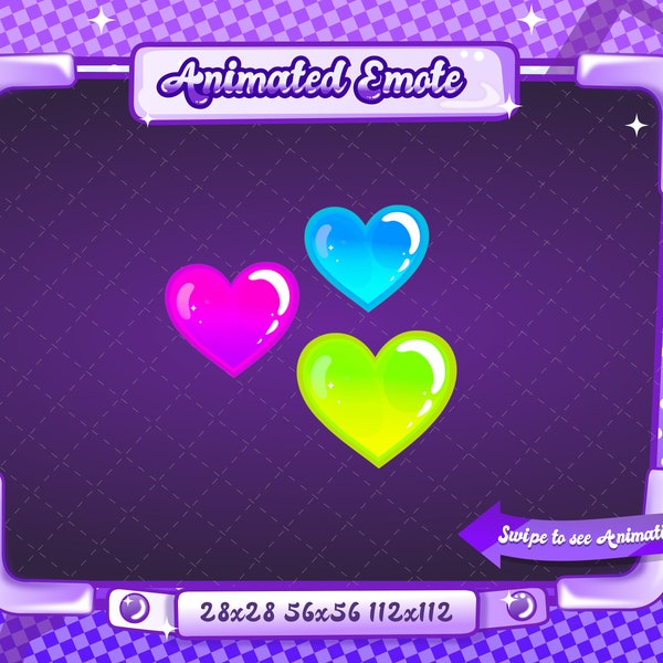 Emote Heart Love - Etsy