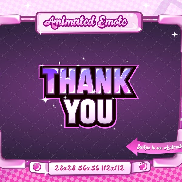 Thank You Emotes - Etsy Australia