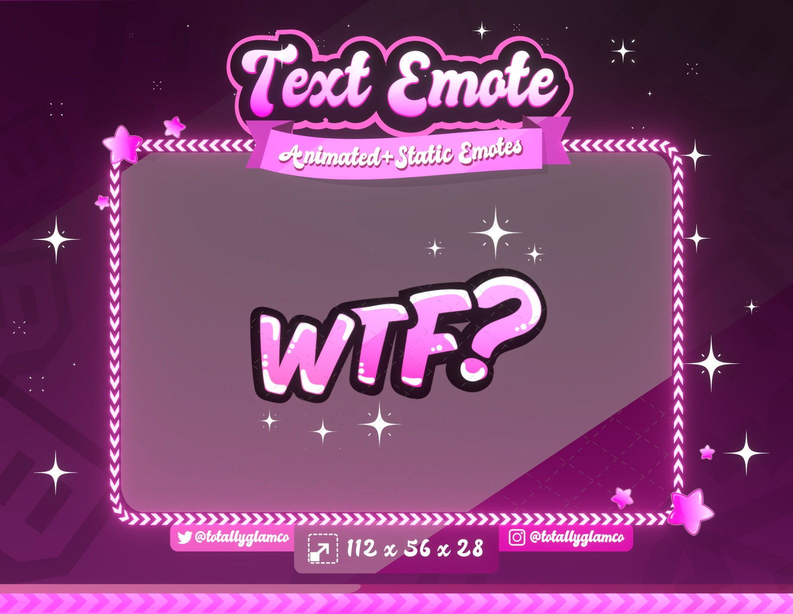 ANIMATED STATIC EMOTE Wtf, Animated Wtf Emote V2, Twitch Wtf, Wtf ...