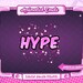 ANIMATED STATIC EMOTE Hype Emote, Animated Hype Emote V6, Hype Sparkle ...