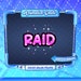 ANIMATED STATIC EMOTE Raid, Raid Emote, Animated Raid Emote, Raid V9 ...
