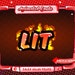 ANIMATED STATIC EMOTE Lit, Animated Lit Emote, Lit Fire Emote, Lit ...