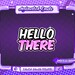 ANIMATED + STATIC EMOTE | Hello There, Animated Hello There Emote ...