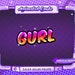 ANIMATED STATIC EMOTE Gurl Animated Gurl Emote Gurl - Etsy