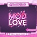 ANIMATED STATIC EMOTE Mod Love Animated Mod Love Emote | Etsy