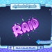 ANIMATED + STATIC EMOTE | Raid, Animated Raid Emote, Raid Sparkle Emote ...