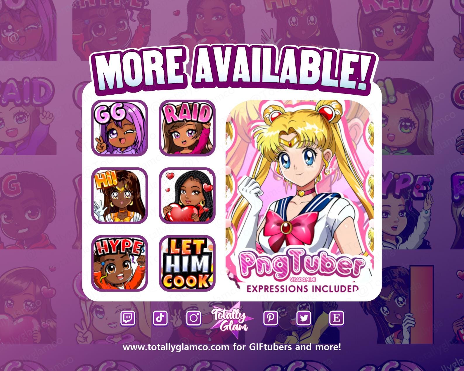 Animated + Static Periodt Emote | Twitch, Discord, Tiktok - Etsy