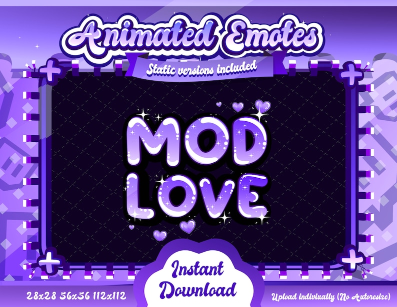 Text Emote Pack V2 Animated Static, Animated Uwu Emote, Lets Go Emote ...