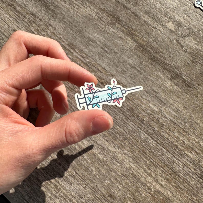 Cute Healthcare Sticker Set | Includes *THREE* Water Resistant Stickers ...