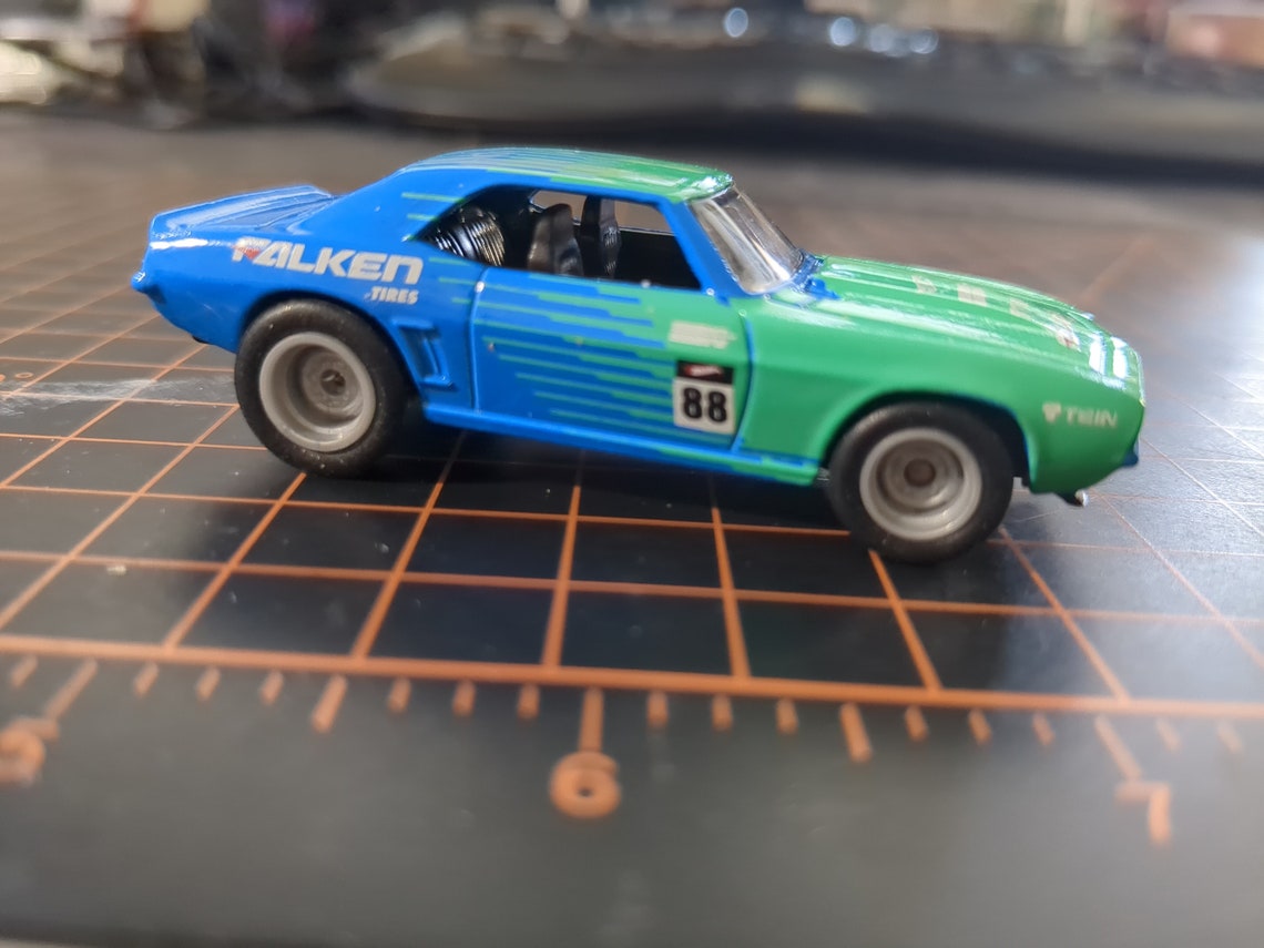 1969 Chevy COPO Camaro Toy Car: Falken Paint, Custom Wheels - Etsy