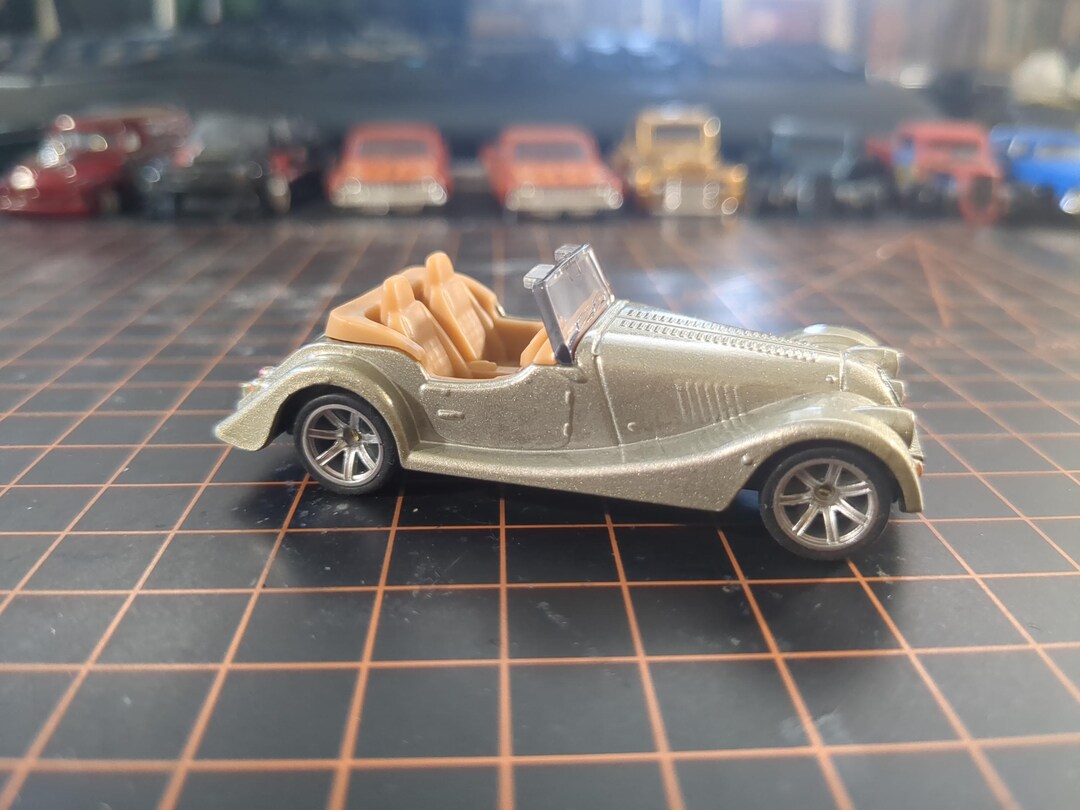 Custom Matchbox Morgan Plus Four Sports Car Toy With Alloy Wheels and ...