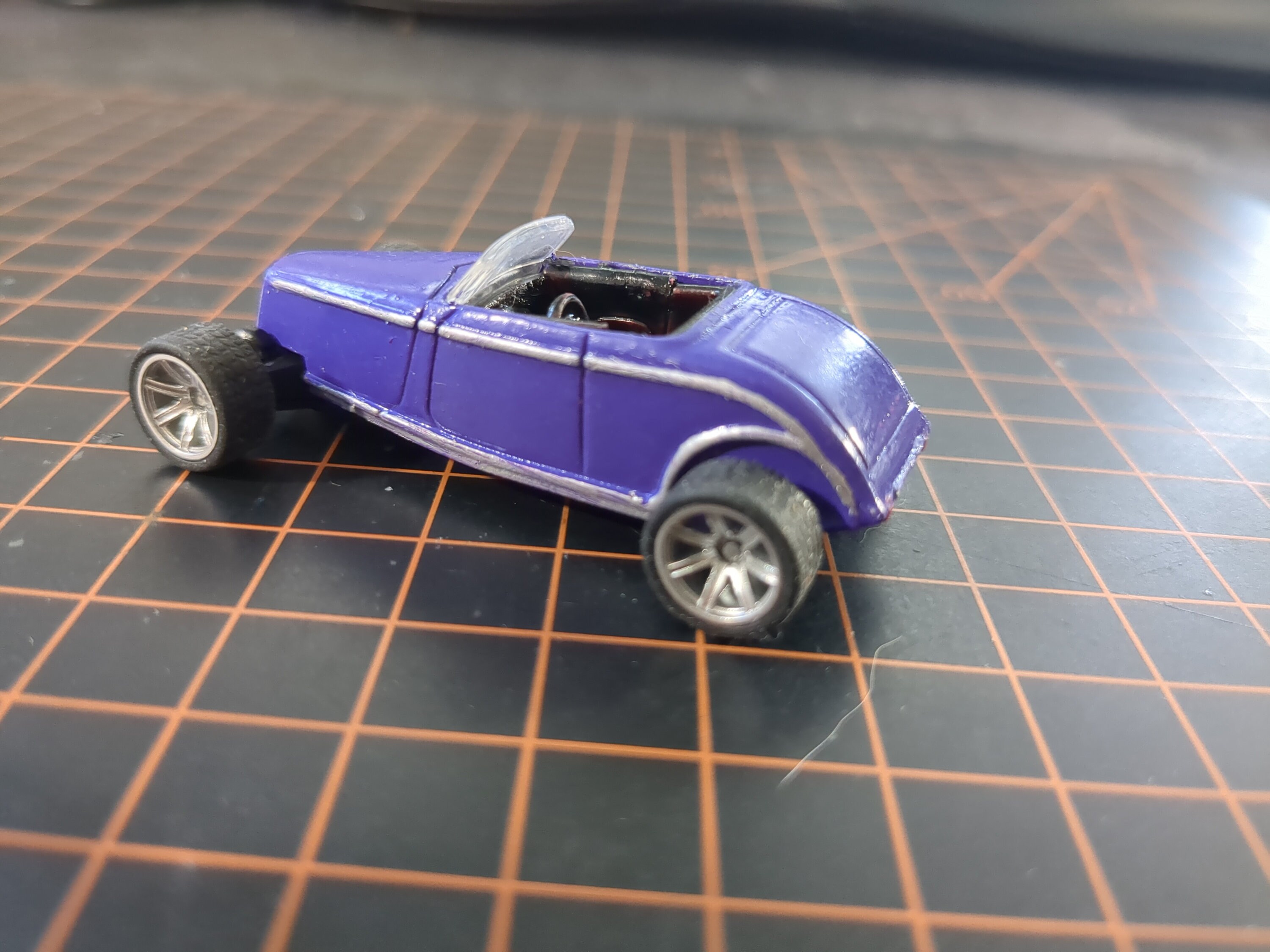 1933 Ford Hot Rod Toy Car by Hot Wheels, Custom Paint, Custom Wheels ...