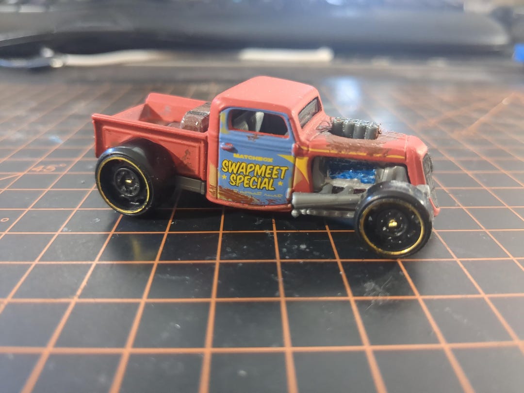 Customized Matchbox 1935 Ford Hot Rod Diecast Toy Truck - Etsy