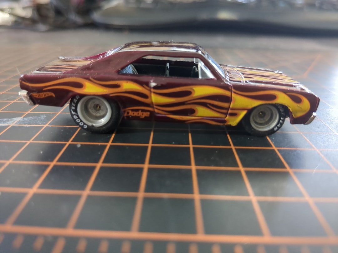 1968 Dodge Dart Muscle Car Toy by Hot Wheels, Custom Staggered Real ...