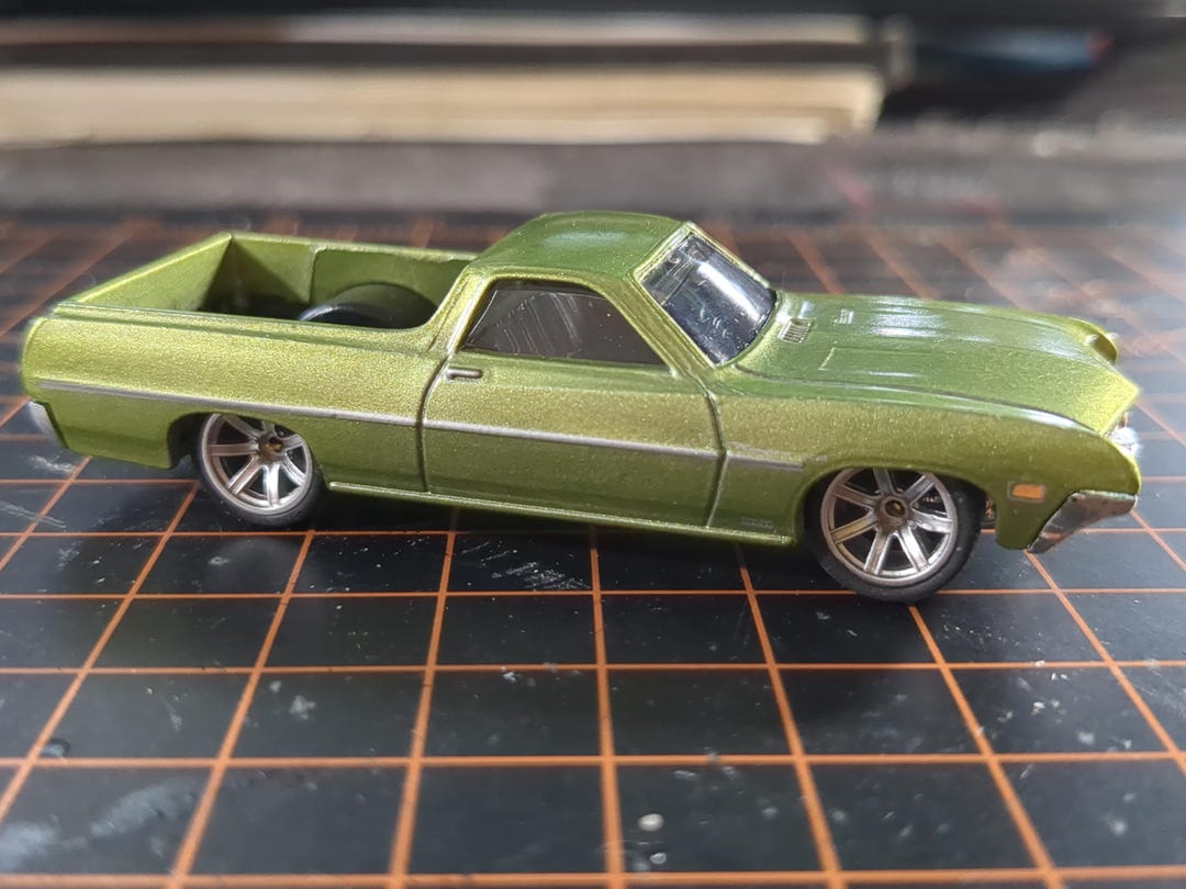 Matchbox 1970 Ford Ranchero Toy Car truck With Upgraded Wheels and ...
