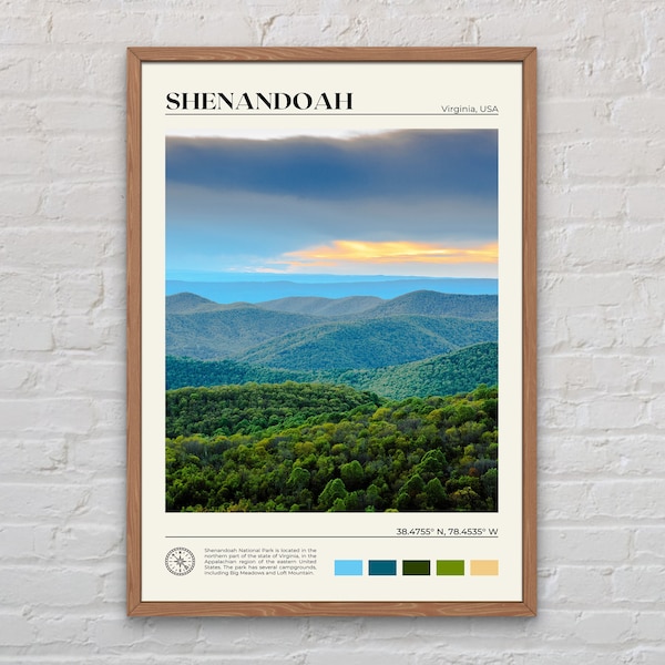 Shenandoah Art - Etsy