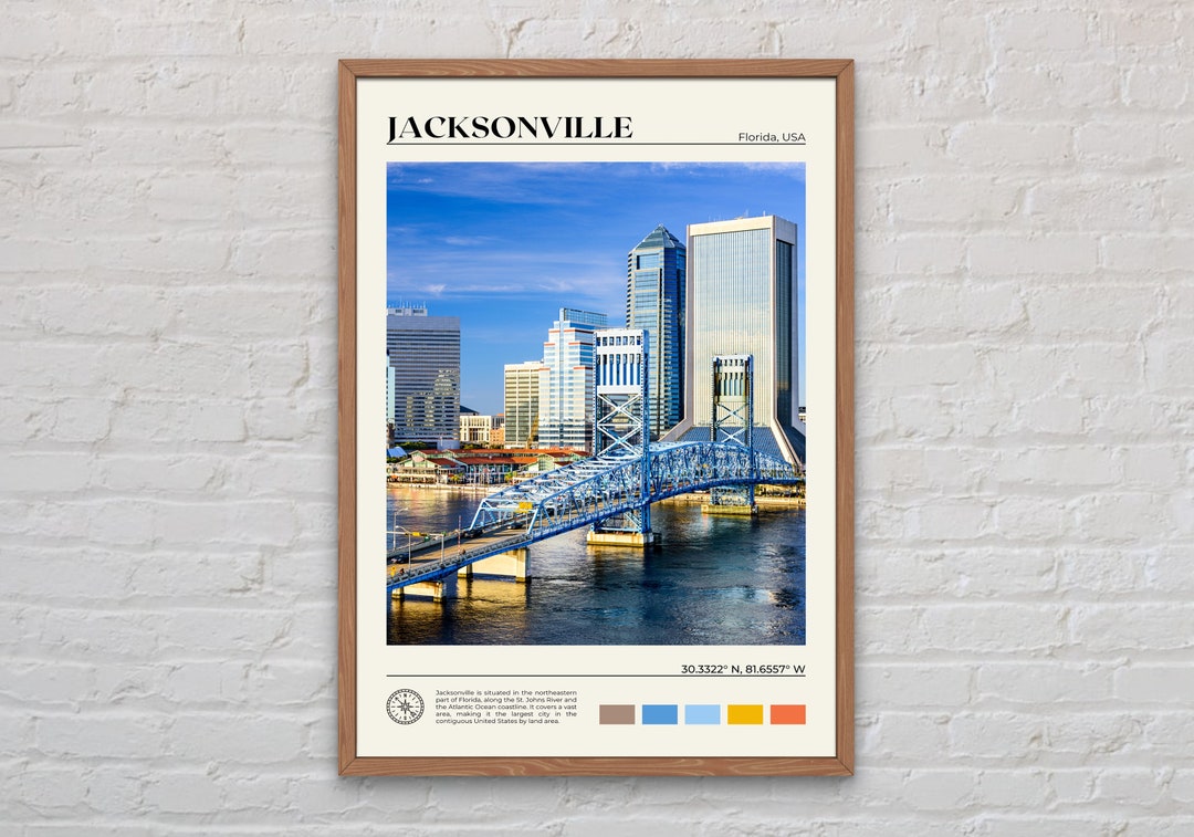 Real Photo, Jacksonville Print, Jacksonville Wall Art, Jacksonville ...