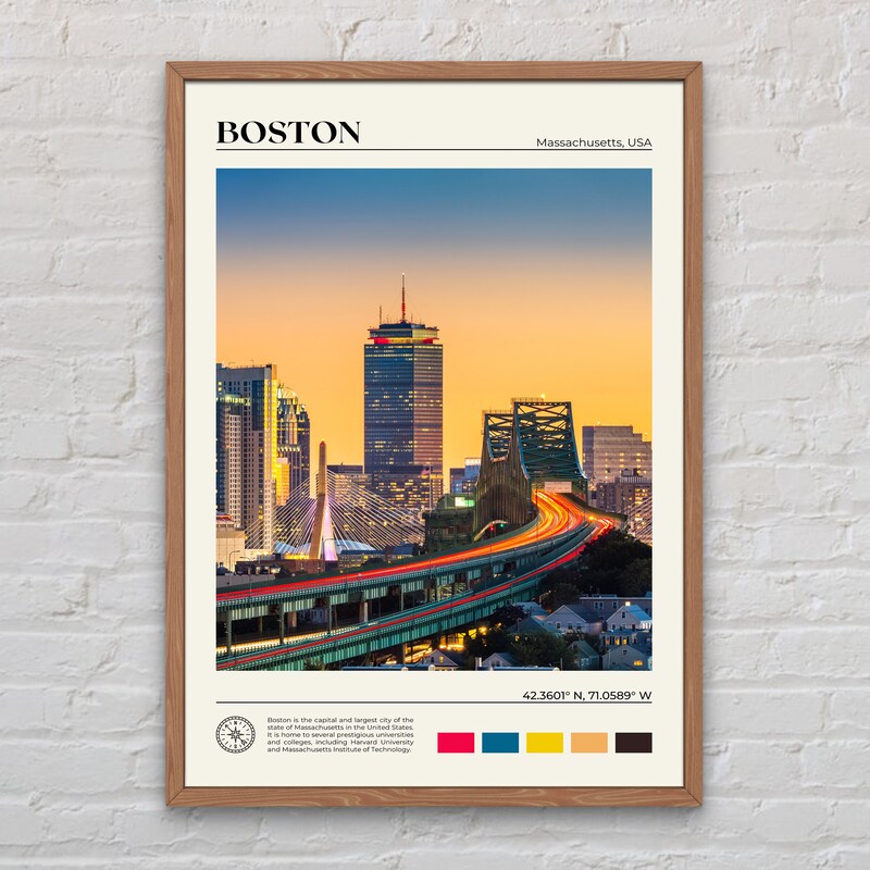 Boston Posters - Etsy